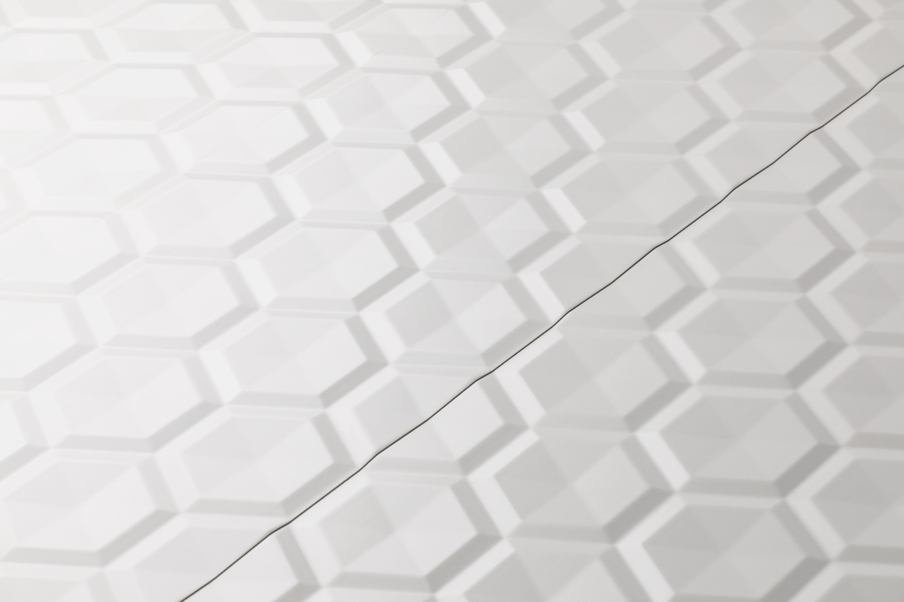 White Beehive AC 30x90 - Eliane Ceramic Tiles