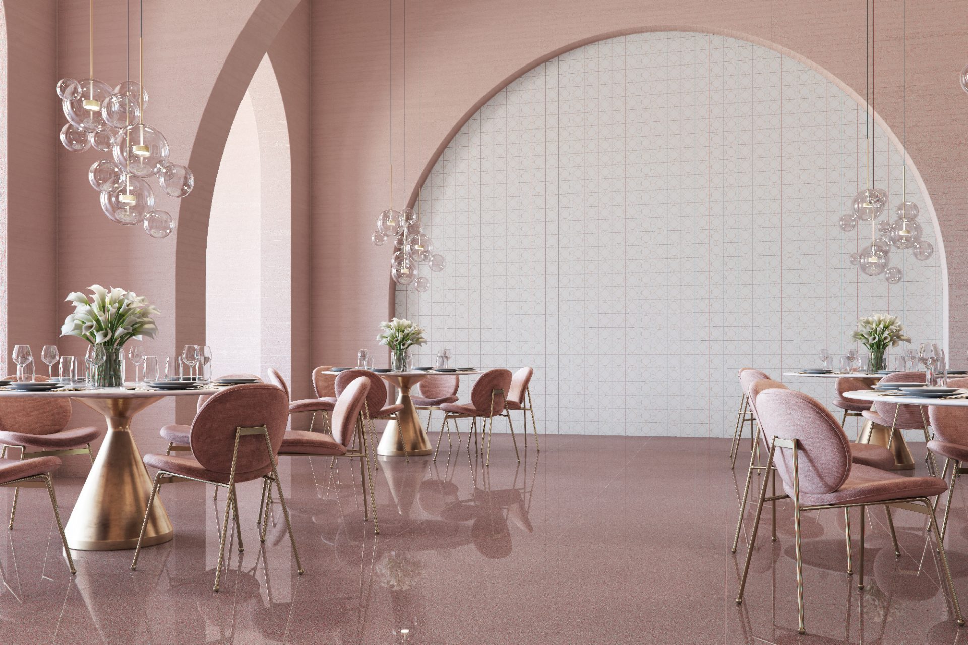 Micron Coral NA 80X80 - Eliane Ceramic Tiles