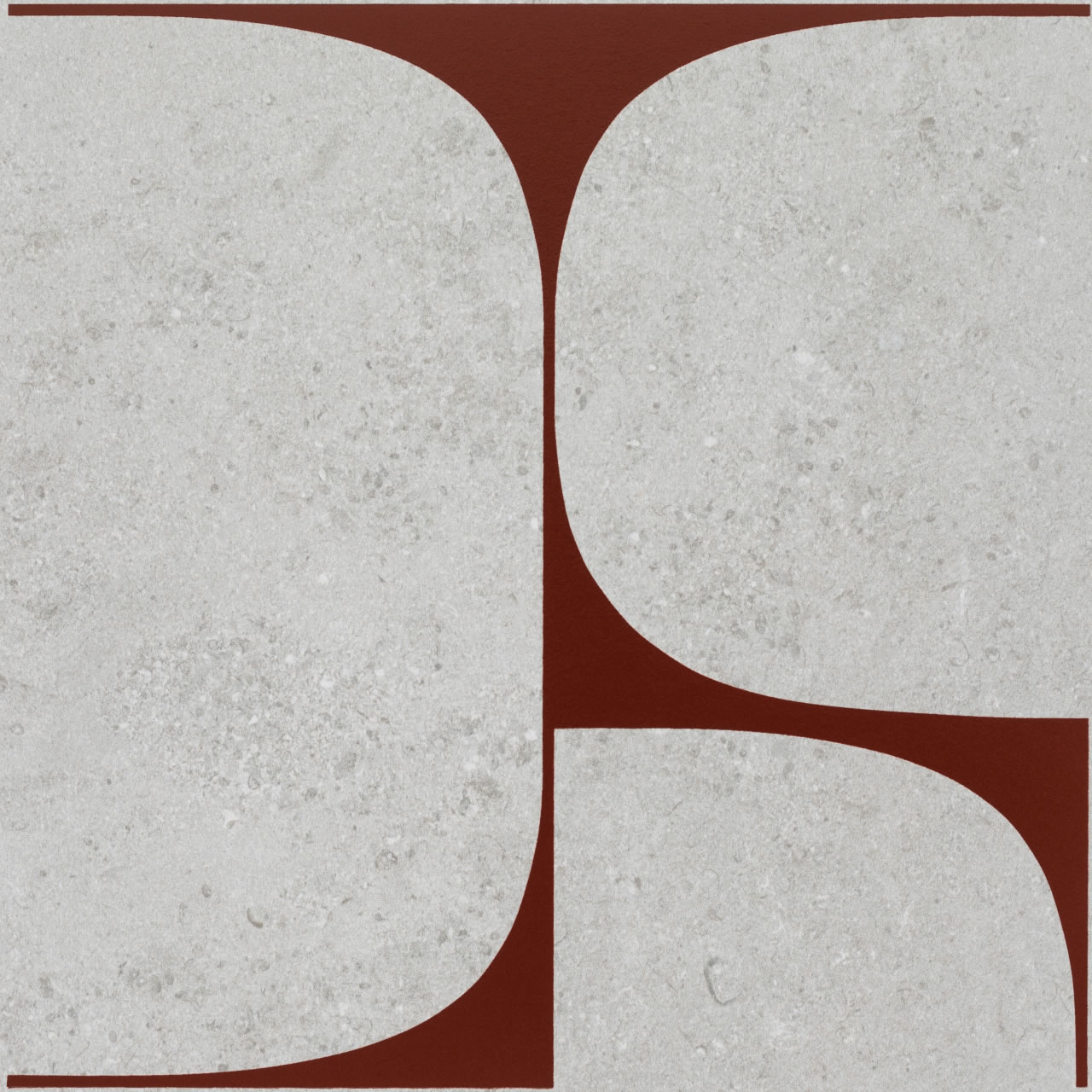 Caliza Curvas Frost Carmim AC 28x28 - Eliane Revestimientos