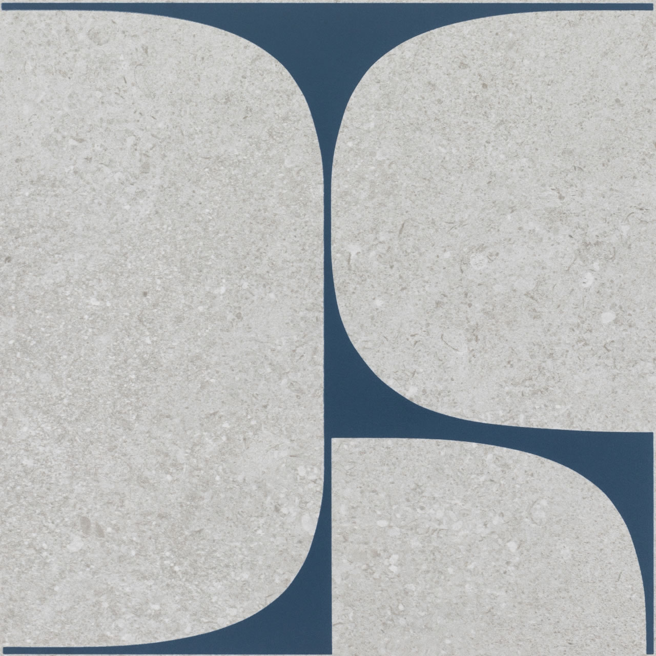 Caliza Curvas Frost Marine AC 28x28 - Eliane Ceramic Tiles