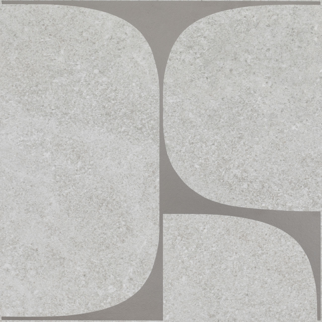 Caliza Curvas Frost Prata MT 28x28 - Eliane Revestimientos